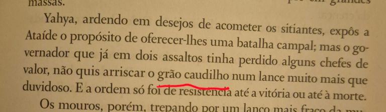 O Grão Caudilho – Luso